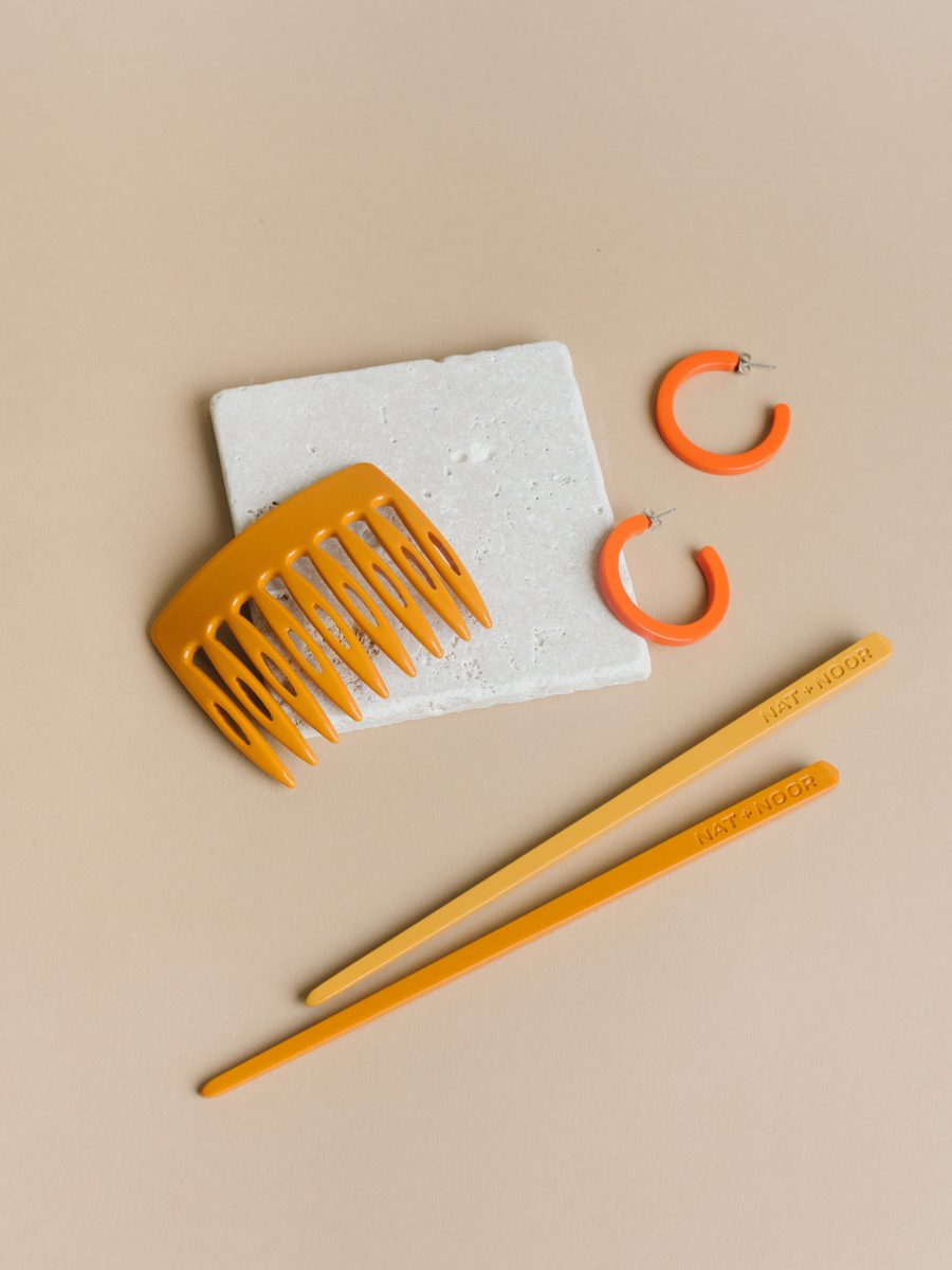 Side Hair Comb - Tiger – NAT + NOOR